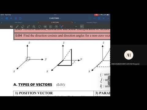 Lecture 1: 5.1 Vectors in Three Dimesions - YouTube