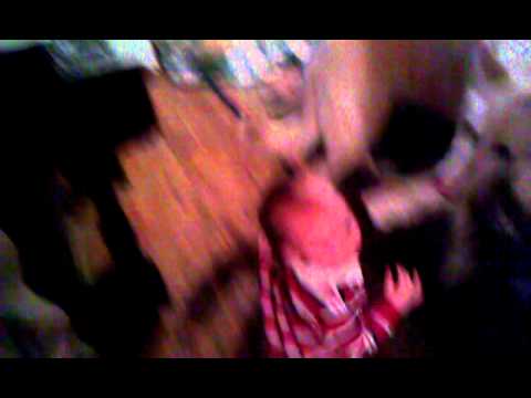 Dog humps baby