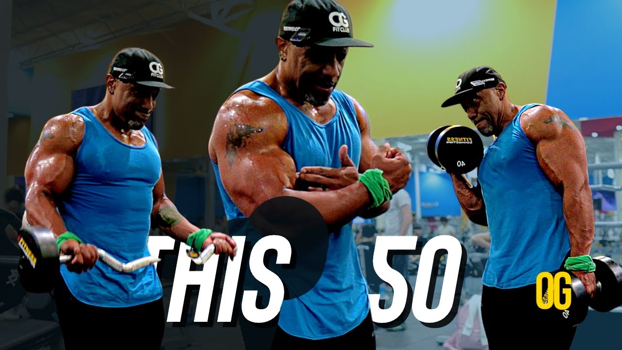 DAY 19 - BUILDING MUSCLE OVER 50 (BACK & BICEPS) - YouTube
