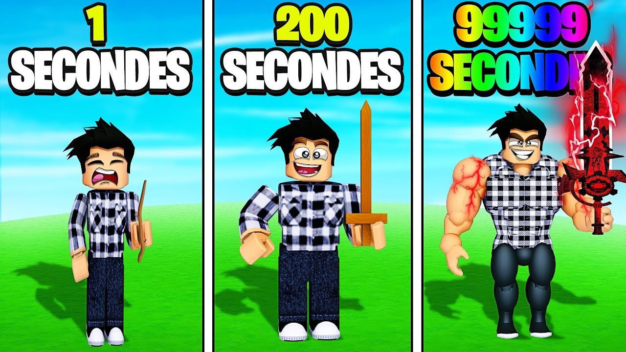 GAGNE PLUS DE DÉGÂTS CHAQUE SECONDE DANS ROBLOX (Every Second You Get +1 Damage) - YouTube