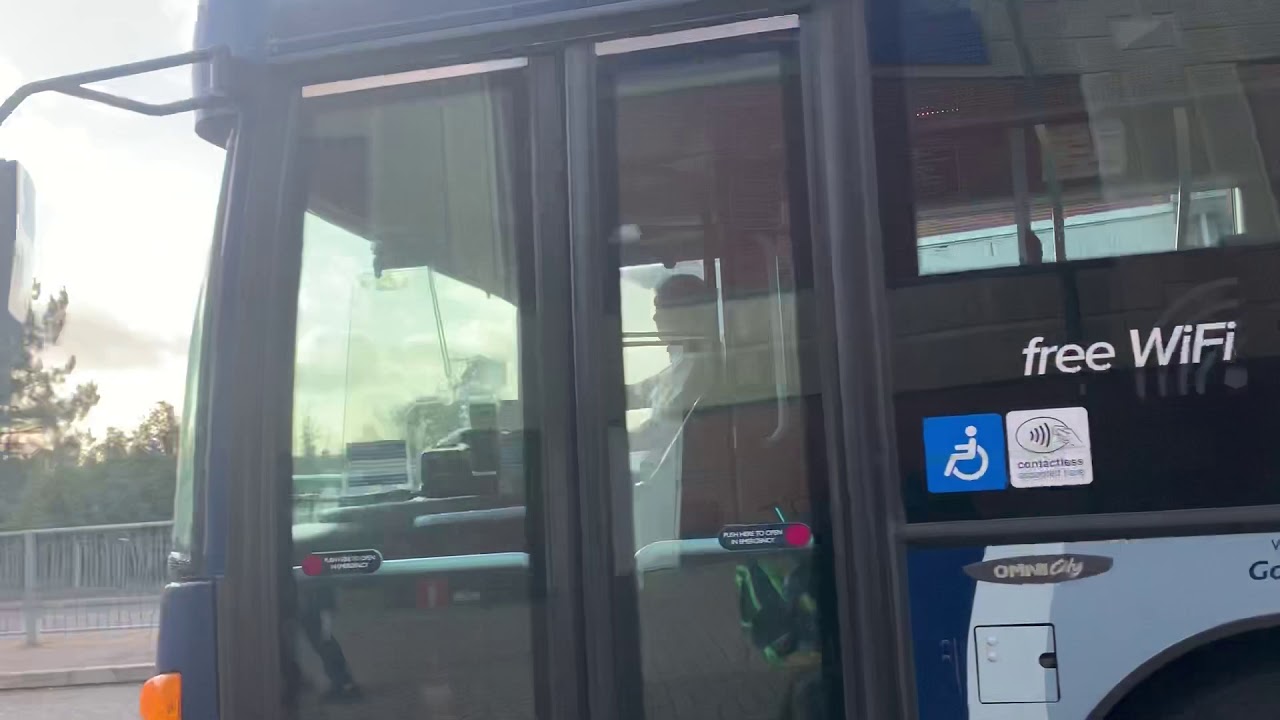 Metro Bus Route 23 Departing Crawley Bus station - YouTube