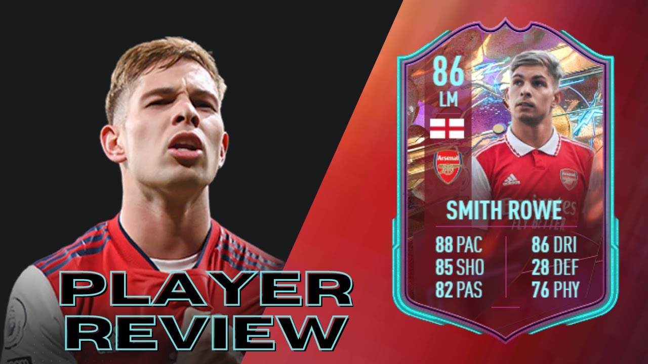 86 Rulebreakers Emile Smith Rowe Review - FIFA 23 Ultimate Team - YouTube