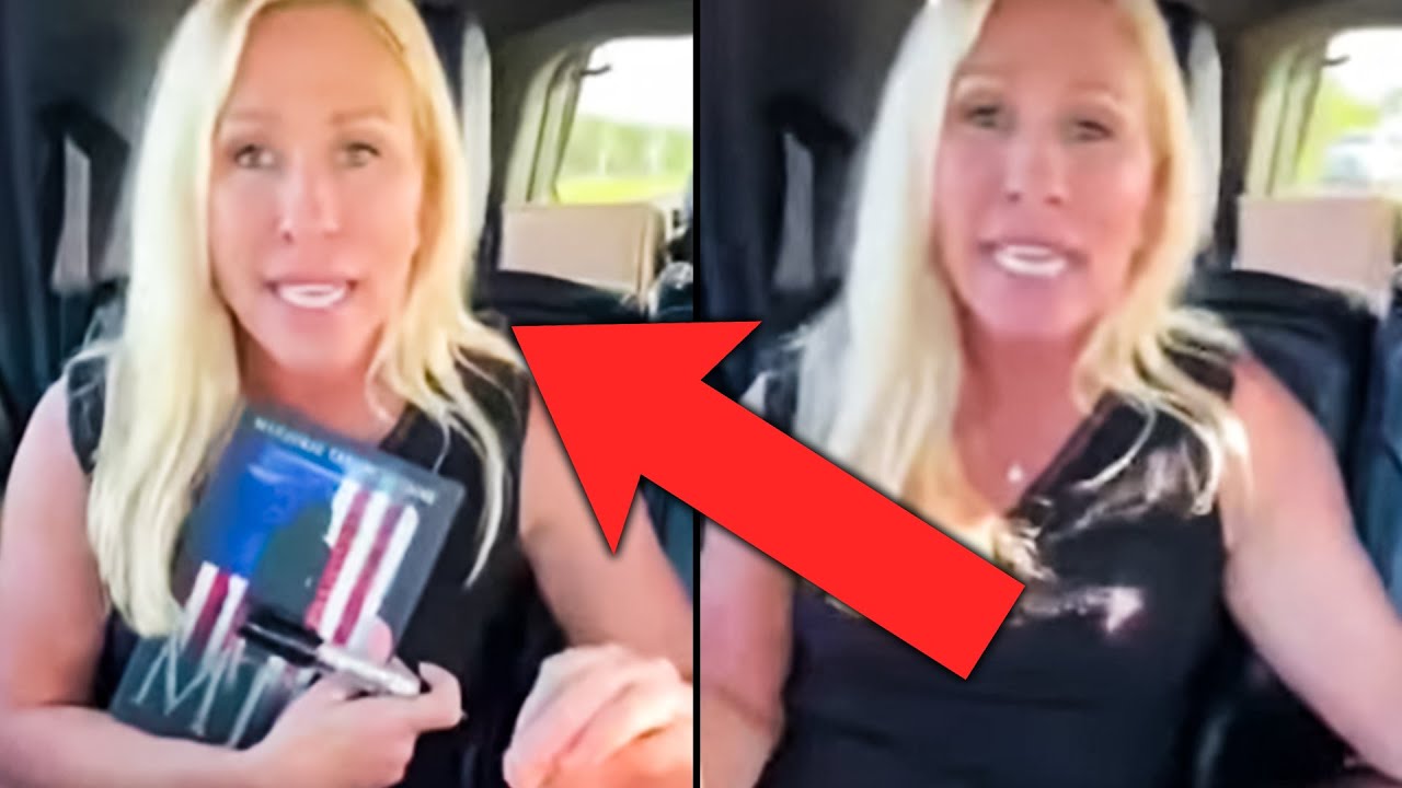 MTG Throws Car Tantrum After Viral Photo Leak - YouTube