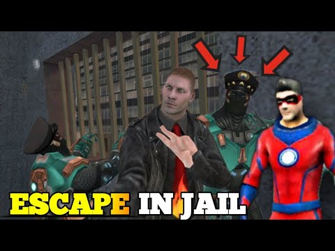 EVIL Rope Hero Escape in JAIL - YouTube