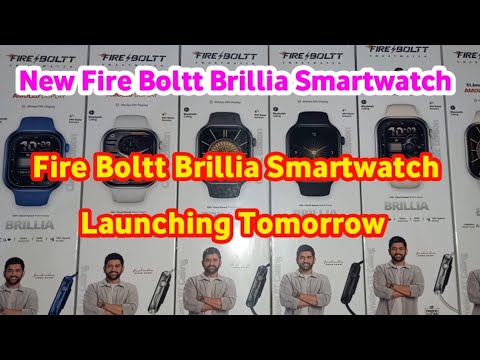New Fire Boltt Brillia Smartwatch, BT Calling, Brillia Smartwatch ...