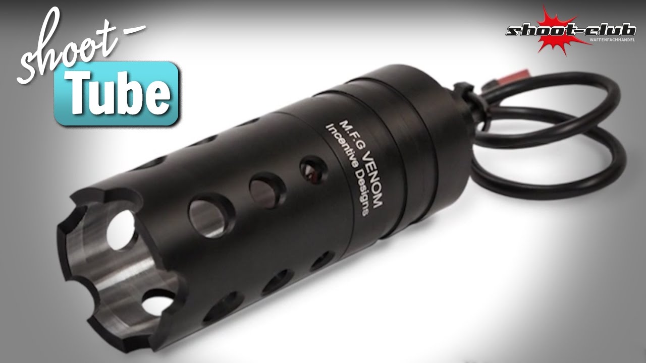 Muzzle Flash Generator - M.F.G. Venom - shoot-club - YouTube