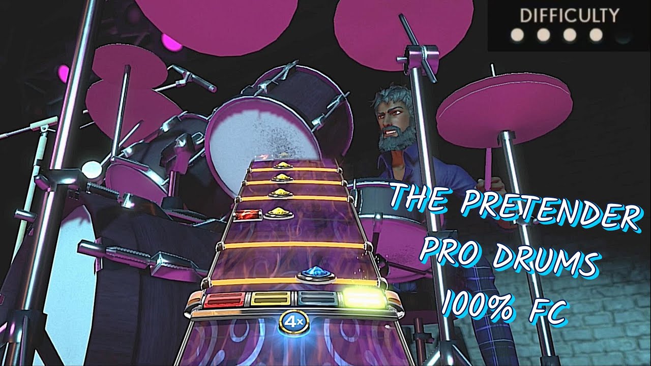 Rock Band 4 - The Pretender by Foo Fighters - Pro Drums 100% FC - YouTube