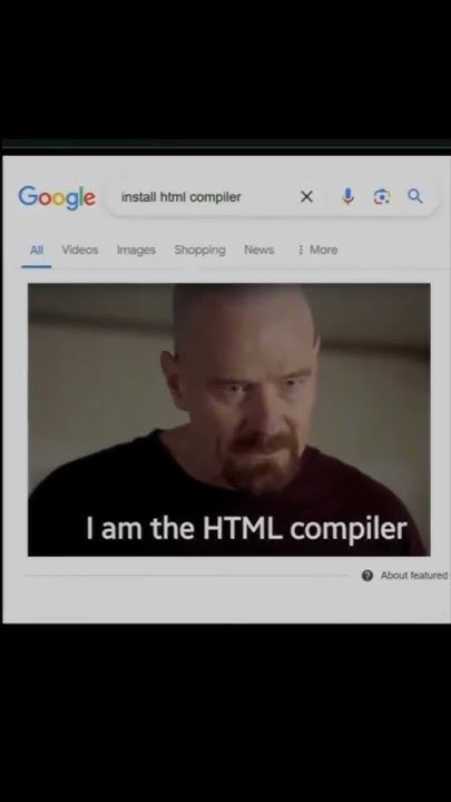HTML Compiler Mode: Activated! 😈 - YouTube
