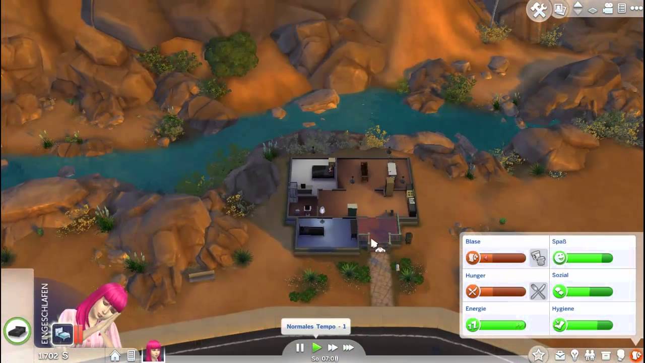 Let's play Sims 4- Geheime Orte -Waldlichtung (HD) hidden lots - YouTube