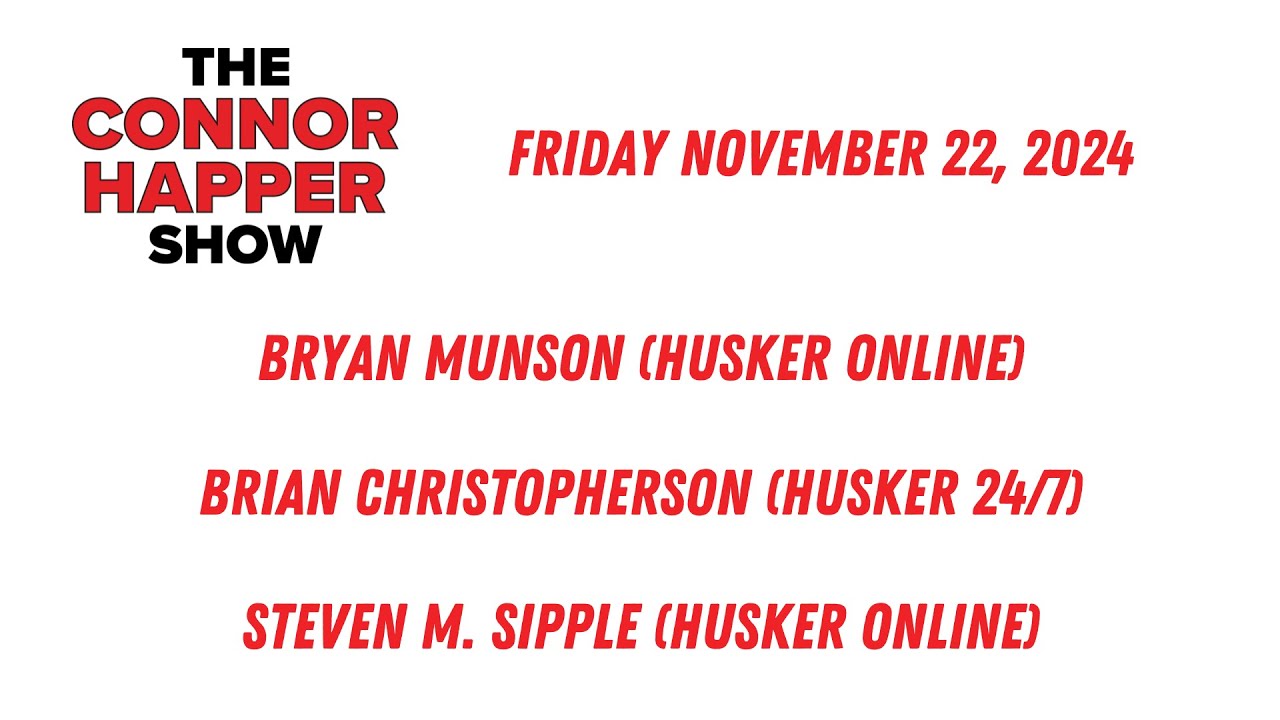 The Connor Happer Show // 11-22-24 // Rivalry Day - YouTube