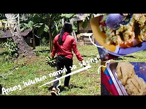 Nanguha kami ng saging sa bukid | Niluto at Ginawang Luyang | Bisaya ...