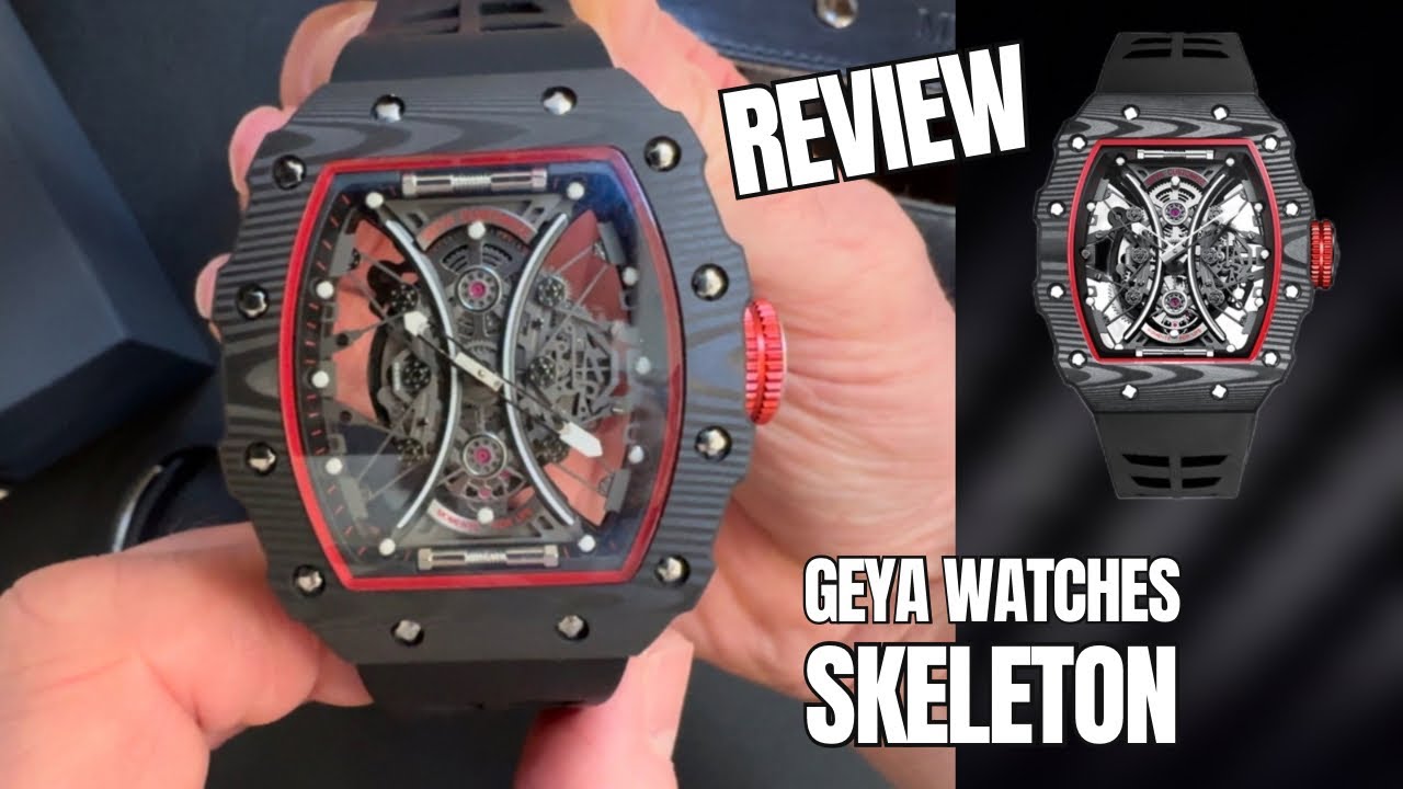 The $319 Chinese Richard Mille SKELETON Watch! GEYA Watches G-Max ...