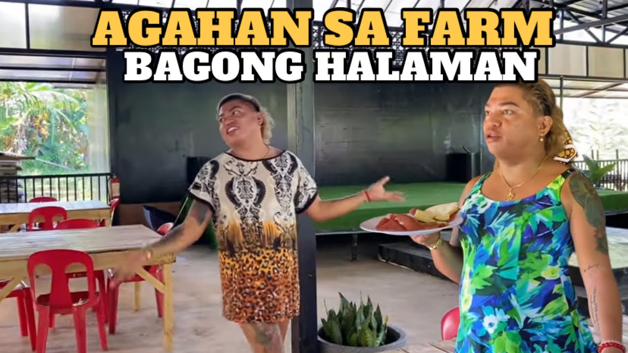 AGAHAN SA FARM | BAGONG HALAMAN NI MADAM@SimplyAmory - YouTube