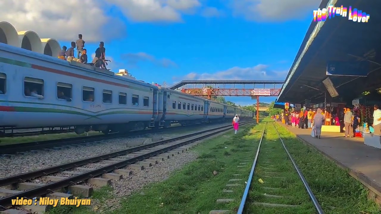 কালনী এক্সপ্রেস দ্রুতগতে ব্রাহ্মণবাড়িয়া অতিক্রম করে || Kalni Express || @Niloy 2924 - YouTube