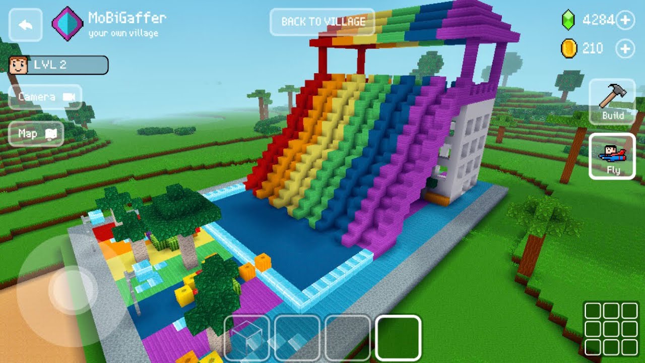 Block Craft 3D: Crafting Game #3097 | Waterpark - YouTube