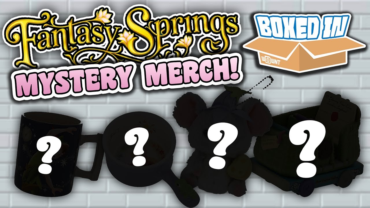 We Are Unboxing Wild Fantasy Springs Merchandise From Tokyo DisneySea ...