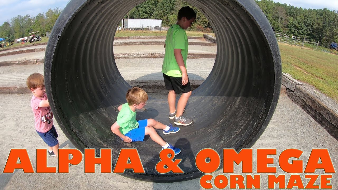 Alpha And Omega Corn Maze | Hamptonville, NC - YouTube
