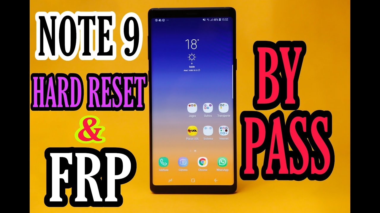 SAMSUNG Galaxy Note 9 Google Lock Bypass Android 9 latest 2019 without ...