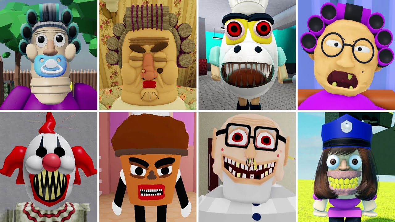 Sanji One Piece Boss #roblox Escape Run Scary Obby In Escape Nanny's ...