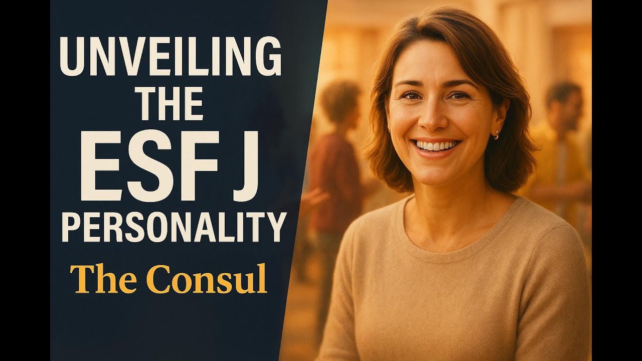 Unveiling the ESFJ Personality | The Consul - YouTube
