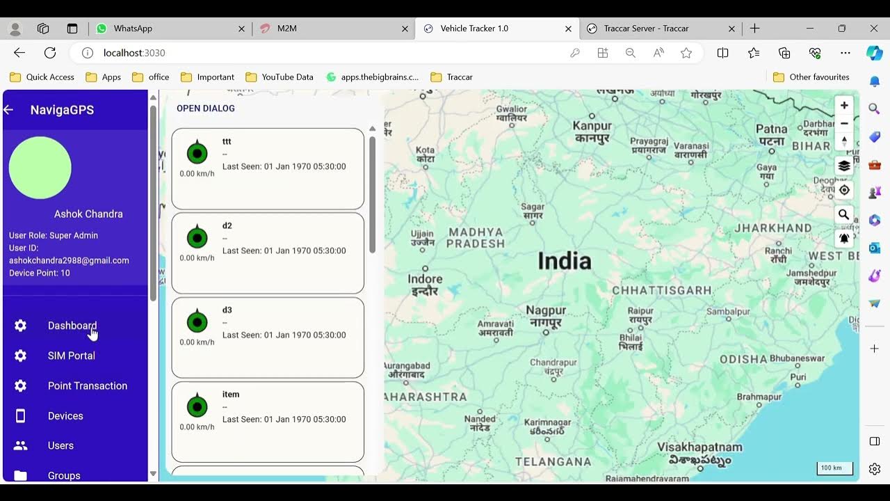 Traccar Modification New Update Vehicle Tracker - YouTube