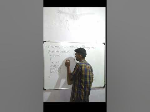 C Programming While Loop IMP Question with solution - YouTube