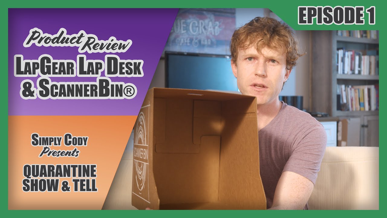 Lap Desk & Scanner Bin Product Reviews - Simply Cody Presents ...