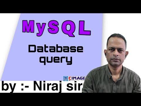 MYSQL DATABASE QUERY and DATABASE CONNECTION - YouTube