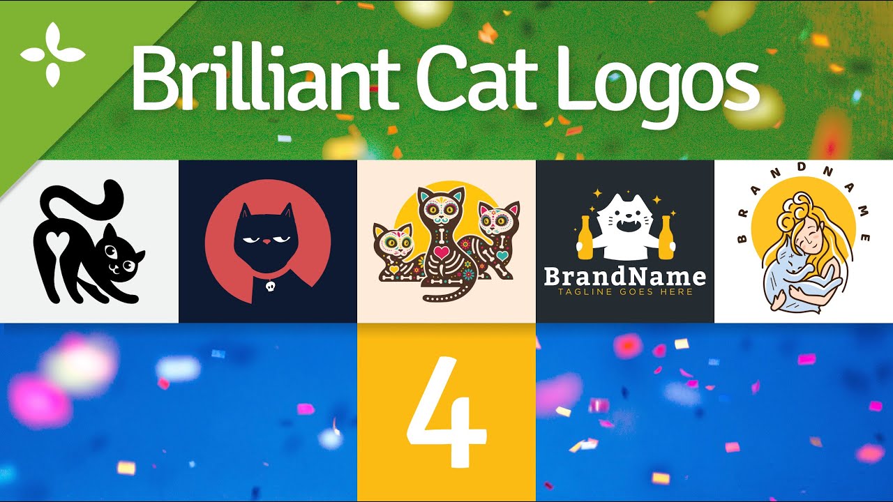 Great Cat Logos: Review of 5 Brilliant Cat Logos - YouTube