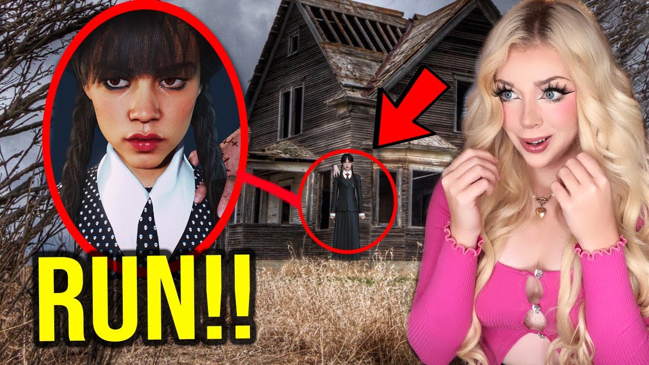 If you see CURSED WEDNESDAY ADAMS Outside Your House... RUN AWAY FAST ...