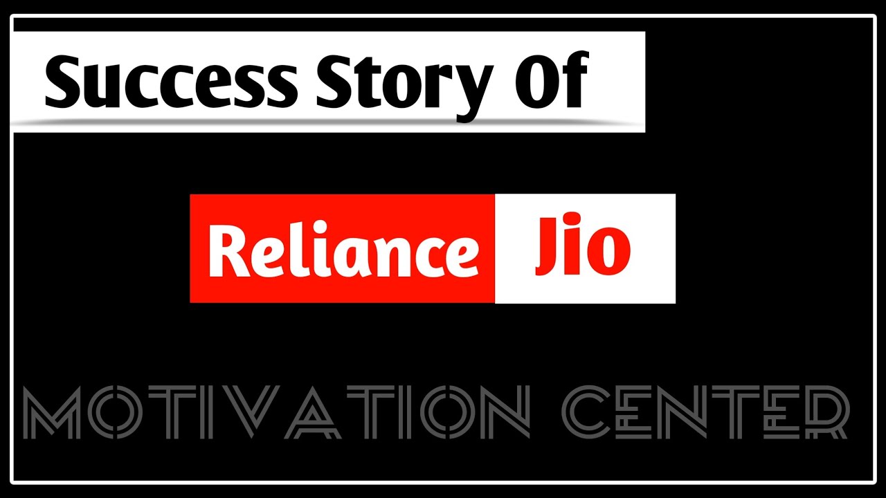 Success Story Of Jio..! - YouTube