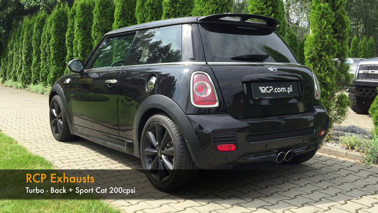Mini Cooper S R56 | RCP Exhausts Turbo-Back - YouTube