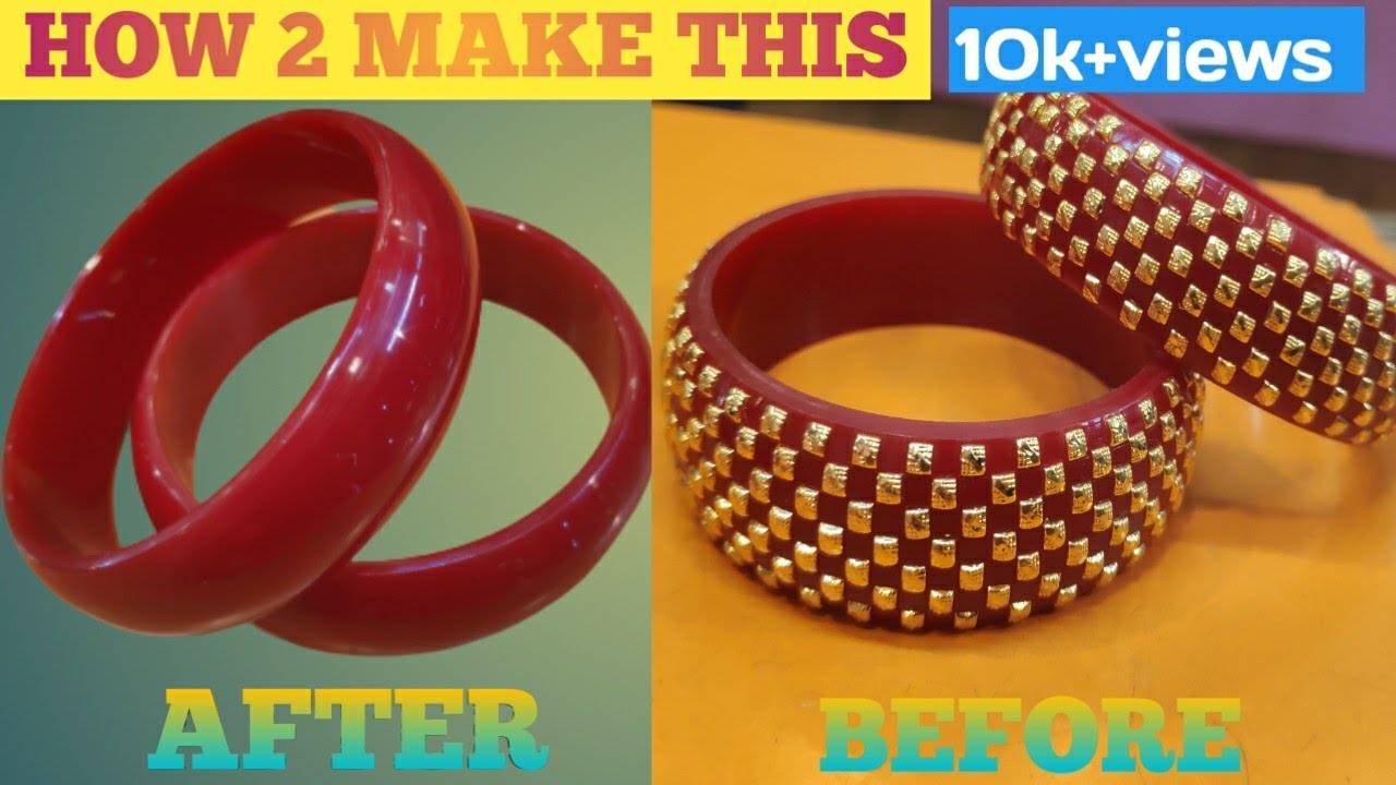 HOW TO MAKE POLA || GOLDEN POLAS || JEWELLERY || - YouTube