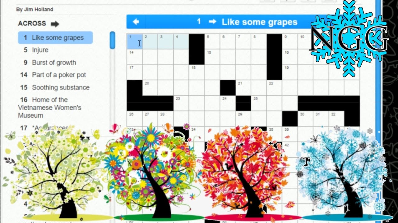 Crossword Time! 'Puns of The Year' Puzzle from 8/19/21 Let's Solve Some ...
