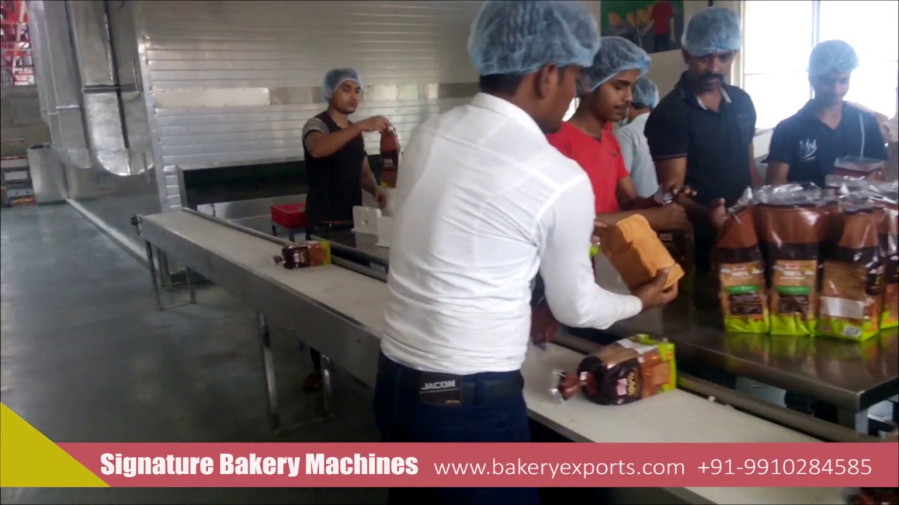 Bread Making Machine | Automatic Bread Making Plant | Swing Tray Oven ...