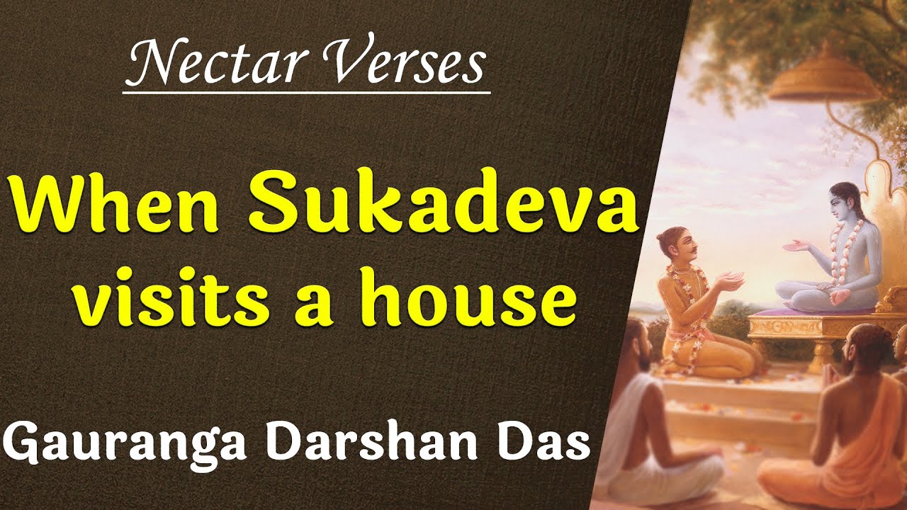 This lesson of Śukadeva Gosvāmī will change your perspective of life ...