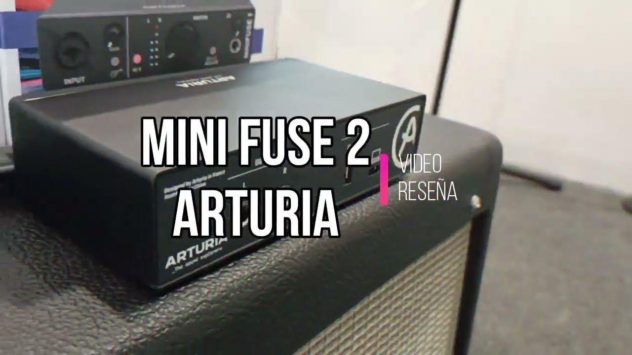 Review - Interfaz Mini Fuse 2 / Arturia - YouTube