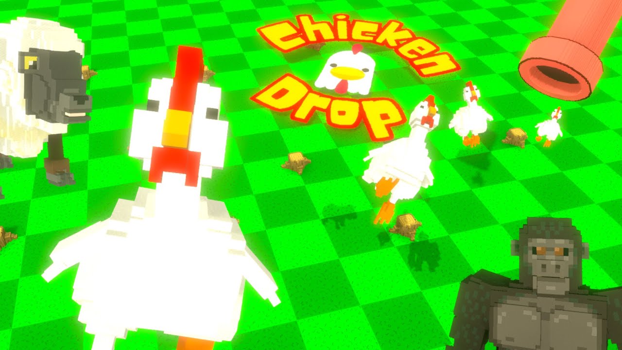 Chicken Drop Gameplay - YouTube