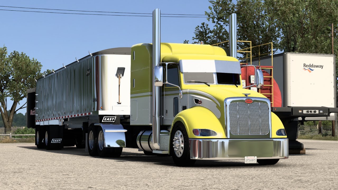 Loud Straight Piped Cat 3406 | Peterbilt 386 | American Truck Simulator ...