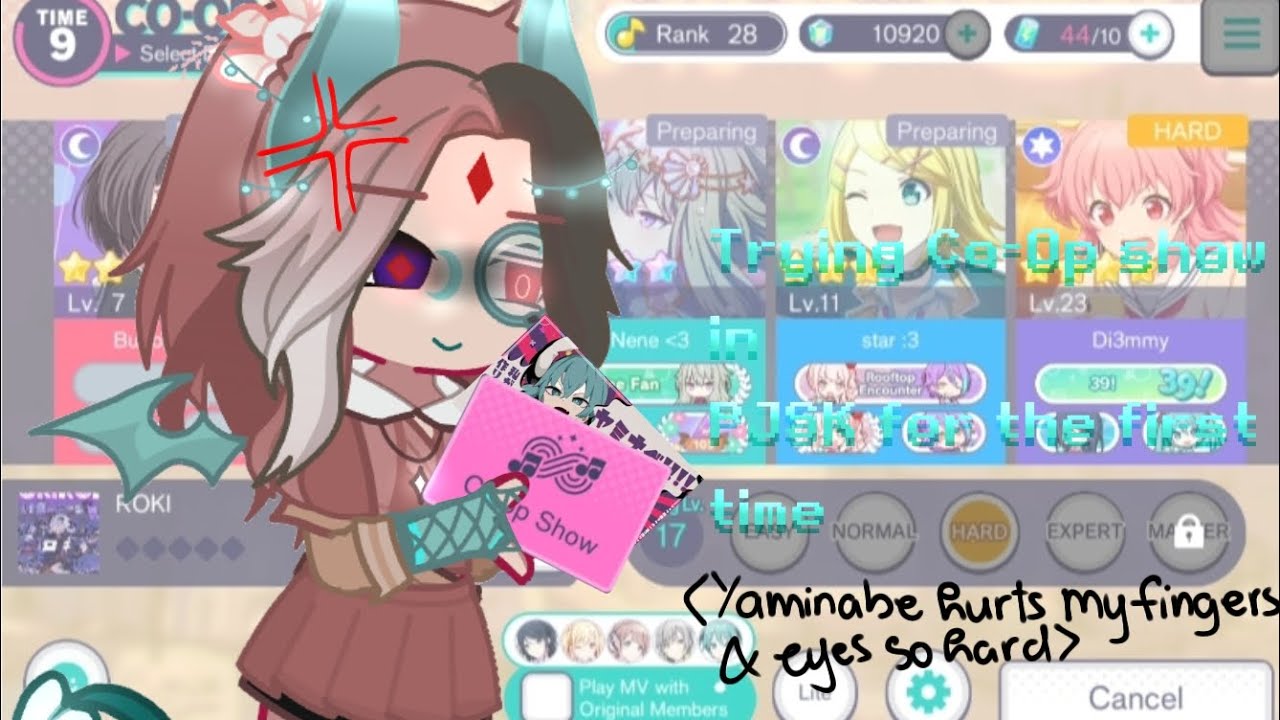 Trying Co-Op show on PJSK for the first time | Colorful Stage ...