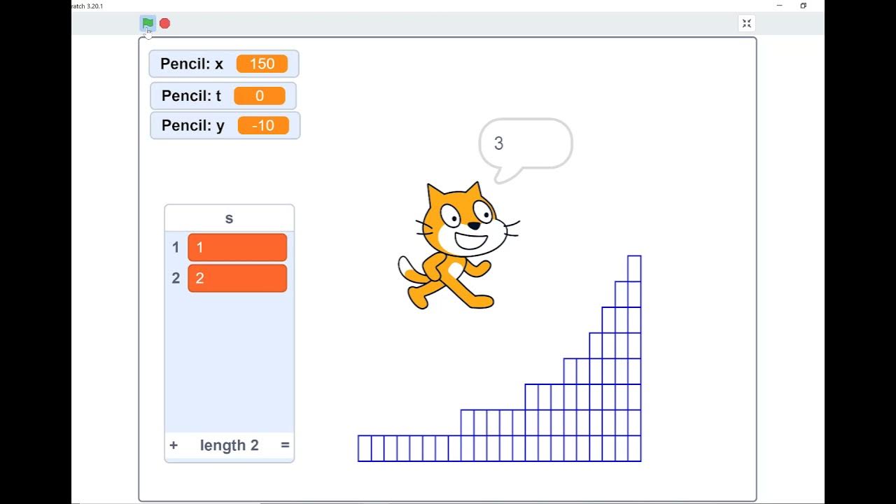 Scratch - Xây tháp - Fibonacci - YouTube