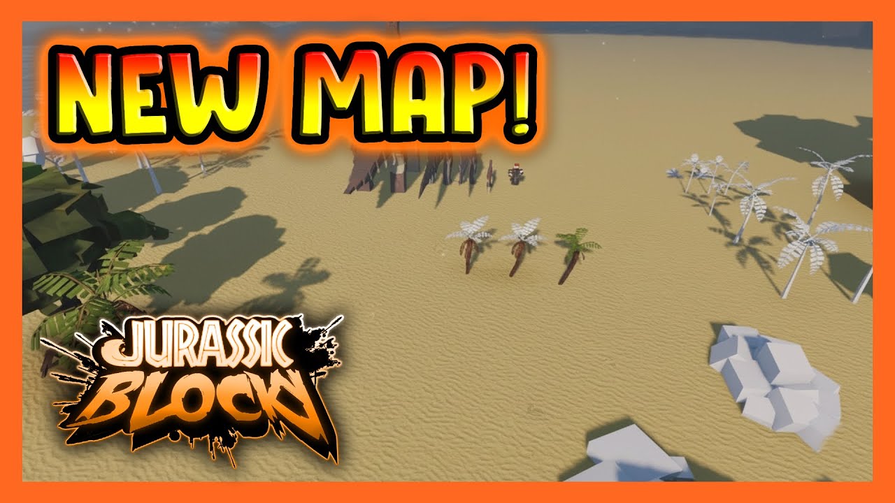 MAP UPDATE! (5 NEW TEASERS) - Roblox Jurassic Blocky - YouTube