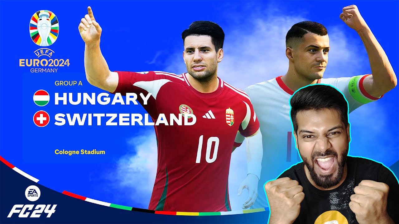 HUNGARY VS SWITZERLAND UEFA EURO 2024 HIGHLIGHTS || UEFA EURO 2024 ...