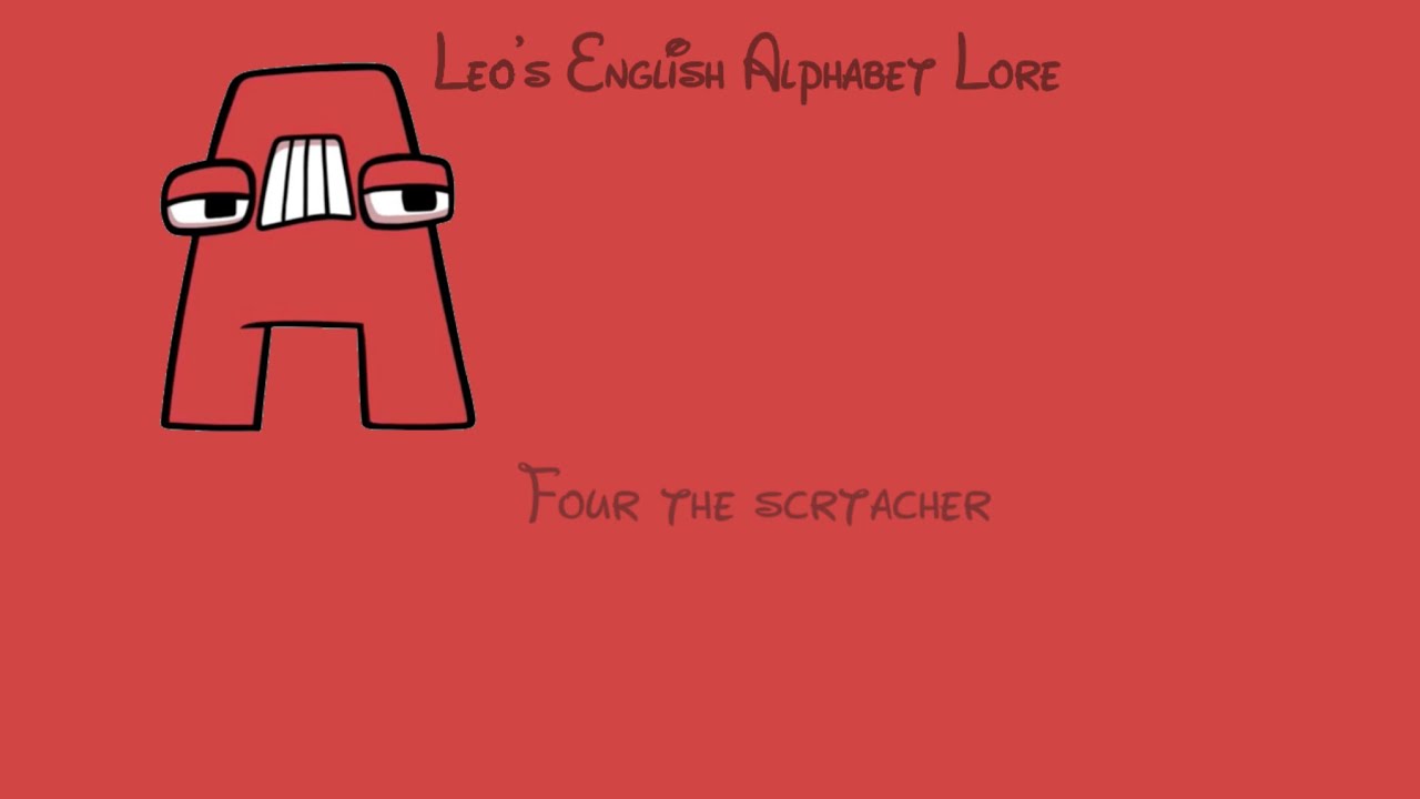 A I Leo’s English alphabet lore - YouTube