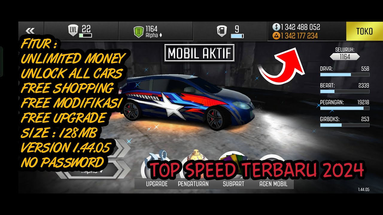 UPDATE TERBARU 2024‼️ Top Speed Drag & Fast Racing Mod Apk v1.44.05 ...
