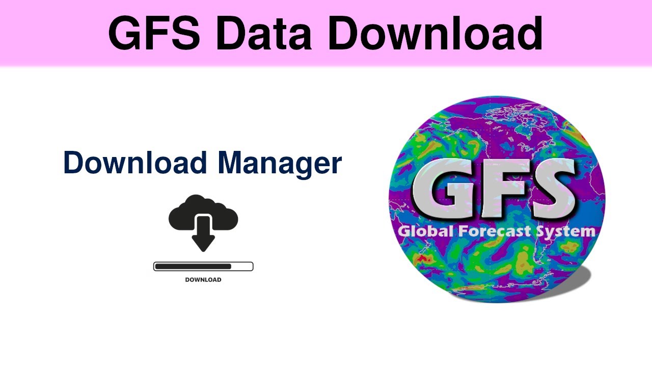 GFS Forecast Download Manager - YouTube