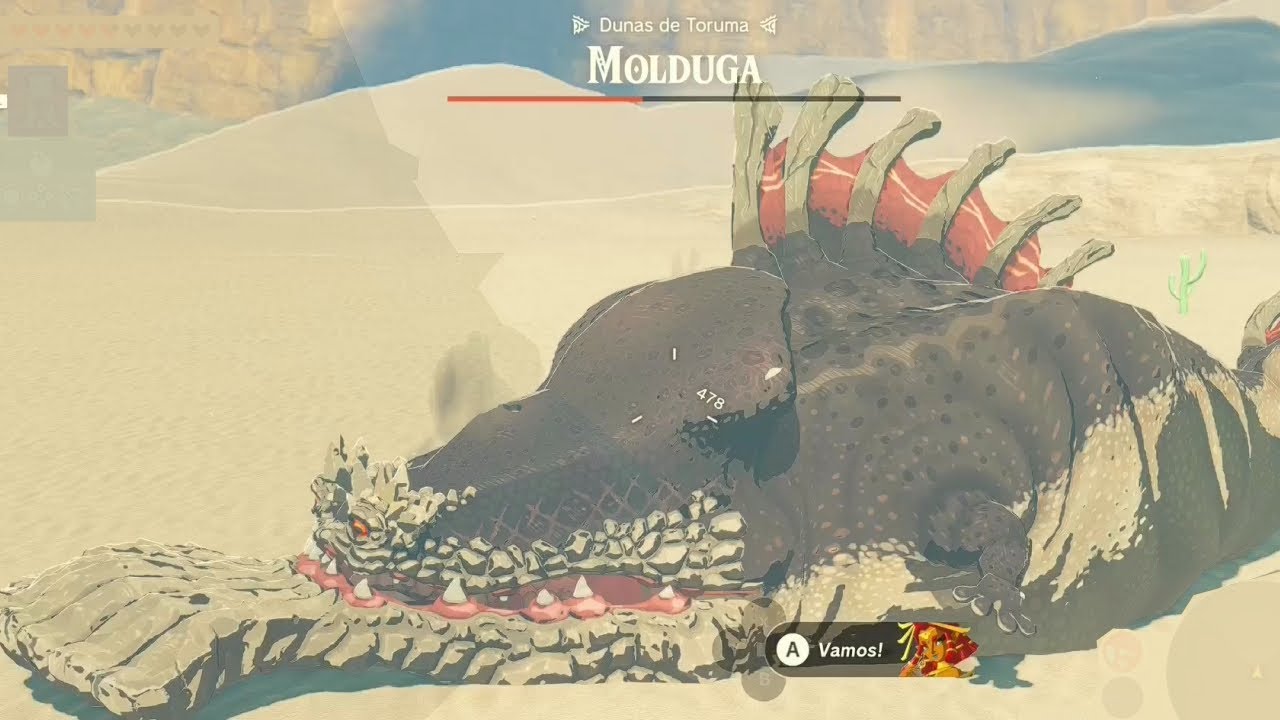 Zelda Tears of the Kingdom #44 - Como Derrotar Molduga - YouTube