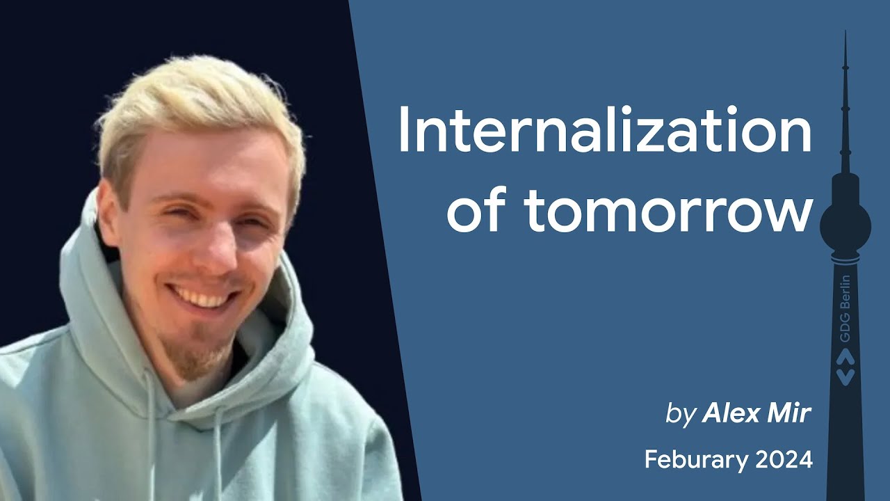 Internalization of tomorrow — Alex Mir - YouTube