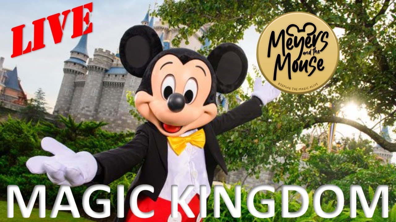 🔴DISNEY LIVE STREAM Walt Disney World - Magic Kingdom - YouTube