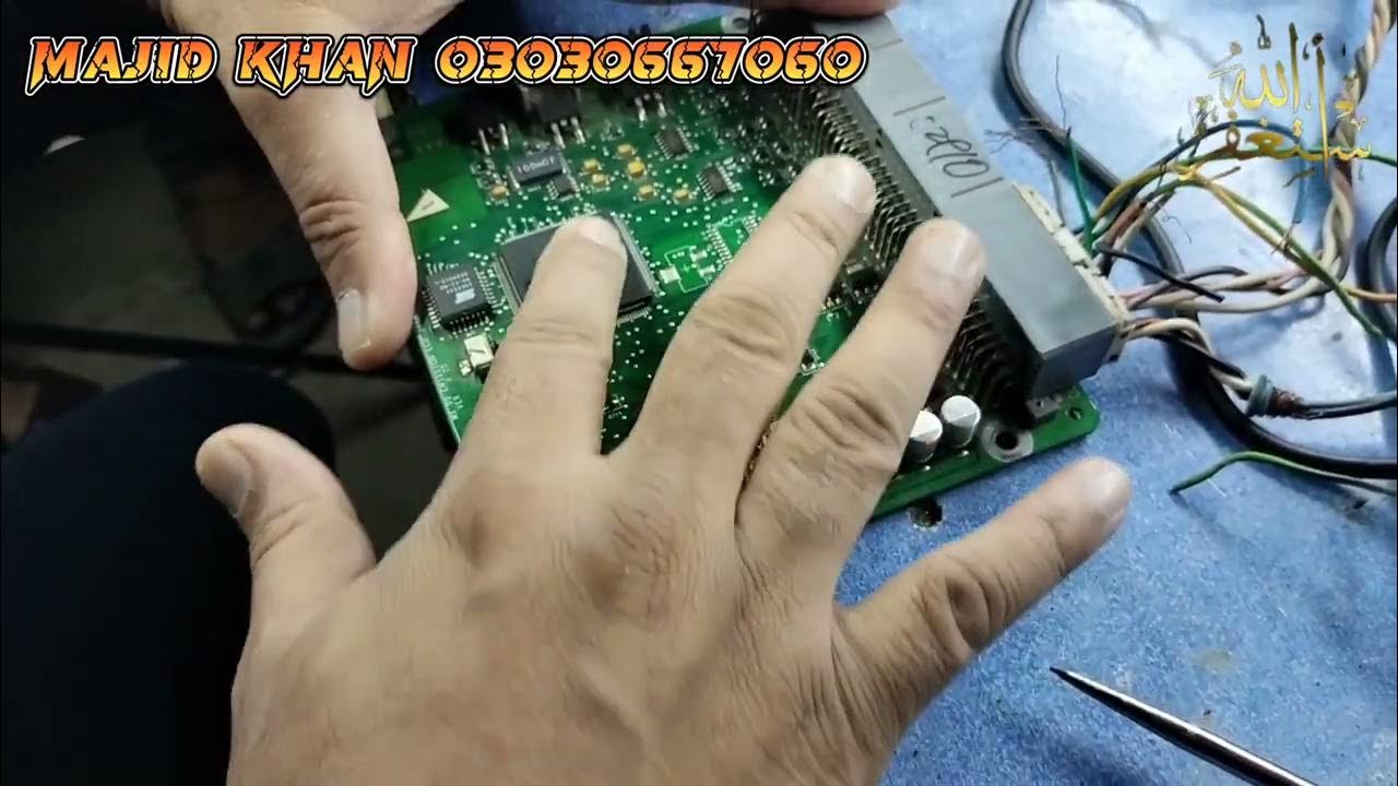 How to fix Hyundai Santro check light not on ECM REPAIR 6230 ic very ...